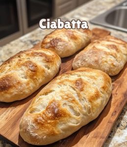Rustic Ciabatta Bread Recipe – myhappymood